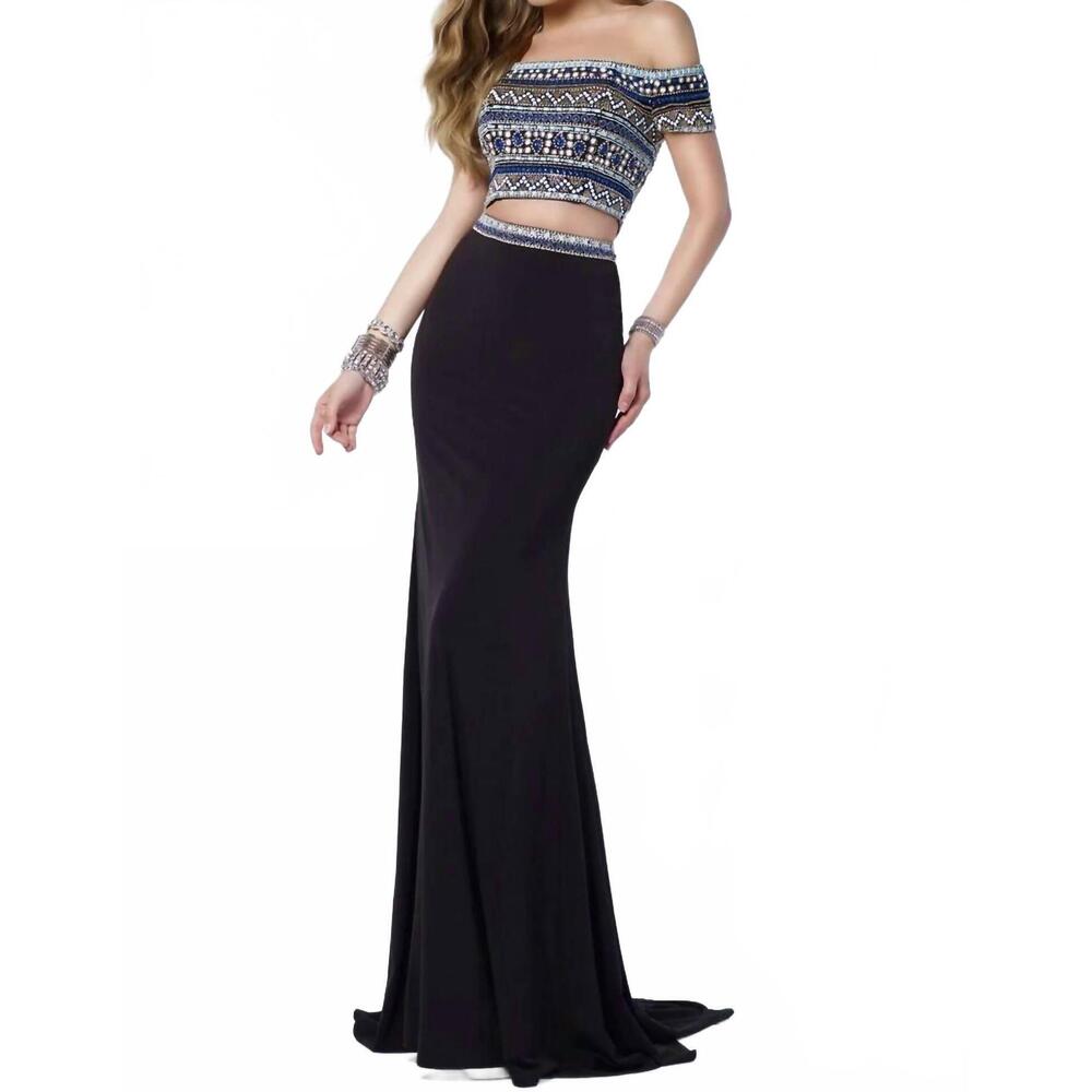 Alyce Paris | Dresses | New Alyce Paris Two Piece Off The Shoulder ...